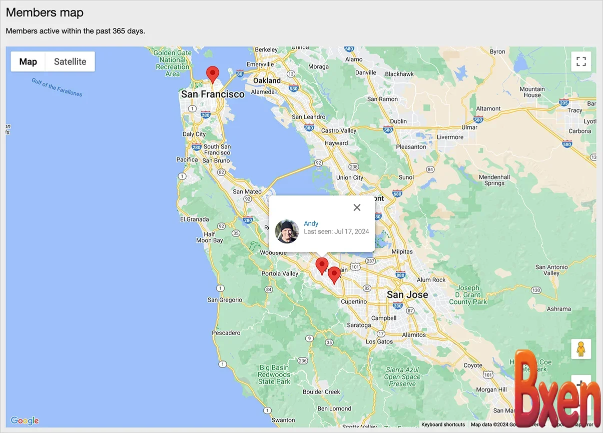 Premier Addons | Andy - Members map | | | Bxen Community™ – Science ...