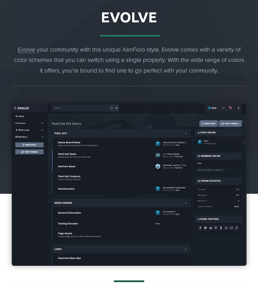 Premier Styles | Evolve - PixelExit.com | | | Bxen Community™ – Science ...