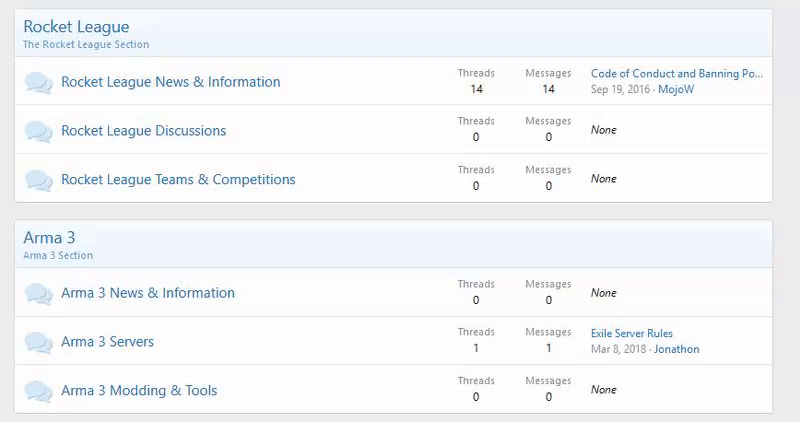 Hover effect on threads, widgets & posts | | | Bxen Community ...